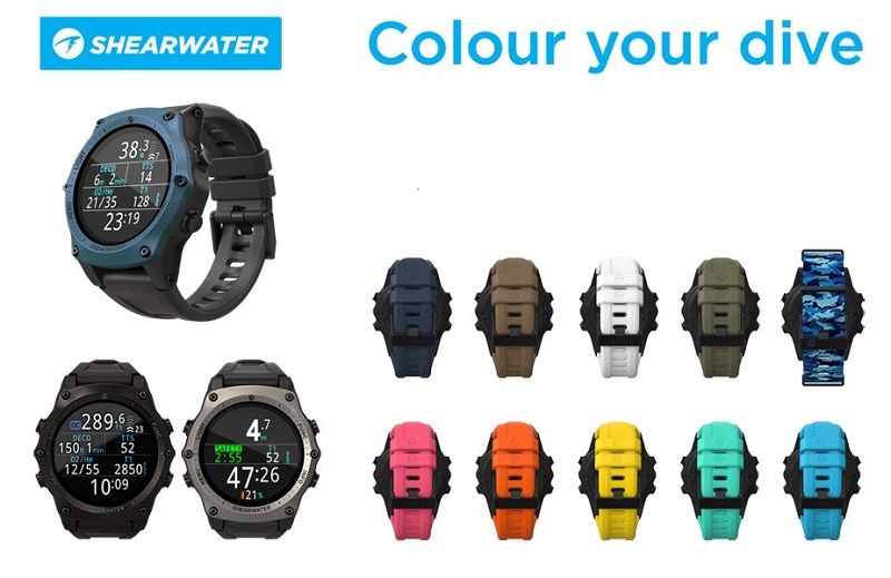 Shearwater Teric Strap | Dive Garage