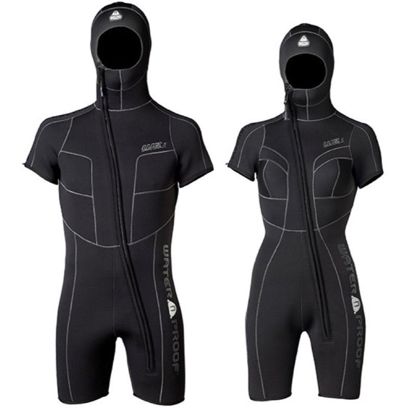 Waterproof W-Series Overvest 5mm with Hood | Dive Garage